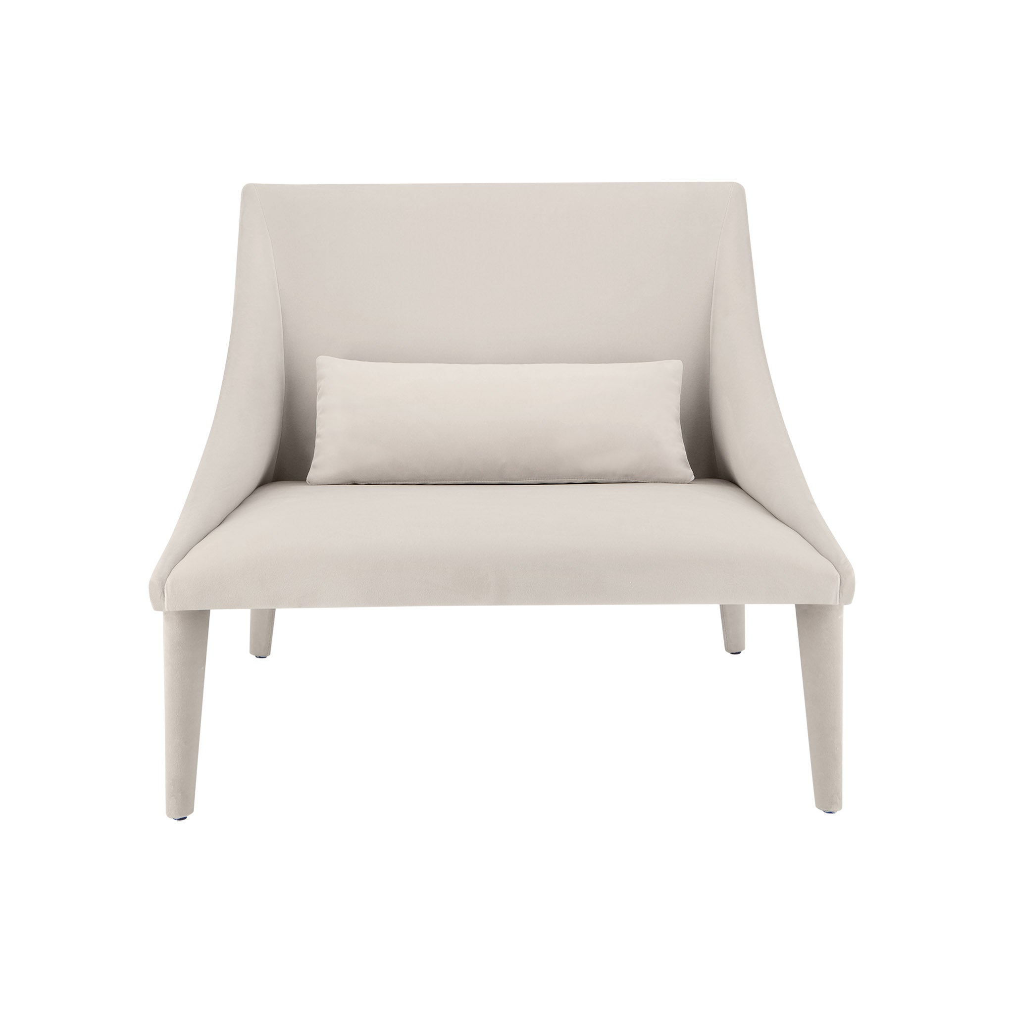 Petalo Lounge Chair – Italian Velvet Lounge Seating